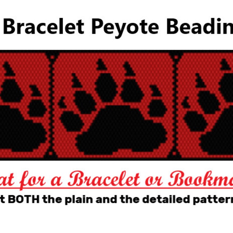 Bear Paw Beading Patterns - Etsy