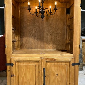 Portfolio* Rustic Farmhouse WINE & BEVERAGE Bar - Etsy