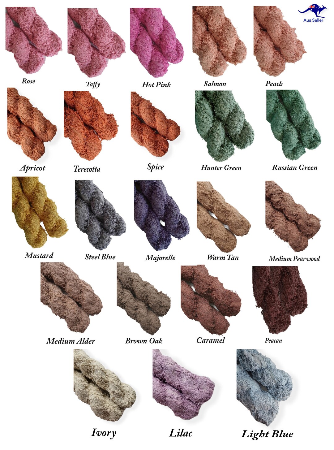 Cotton Frizz Ribbon Macrame Weaving Rainbow Wall Hanging Fuzzy Yarn ...