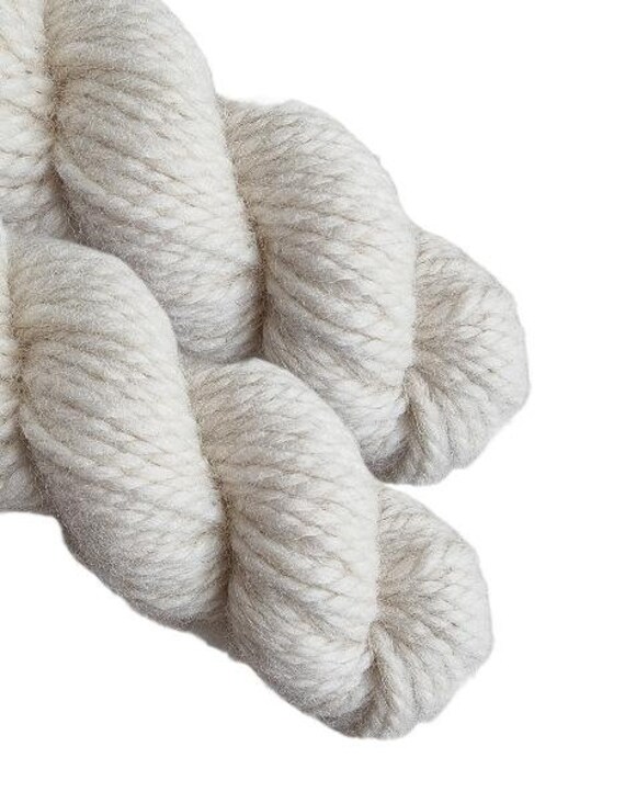 Handspun %100 Twisted WOOL Yarn | Etsy