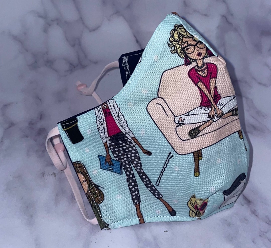 Girl Boss Face Mask | for Teenagers | Perfect for School | - Etsy