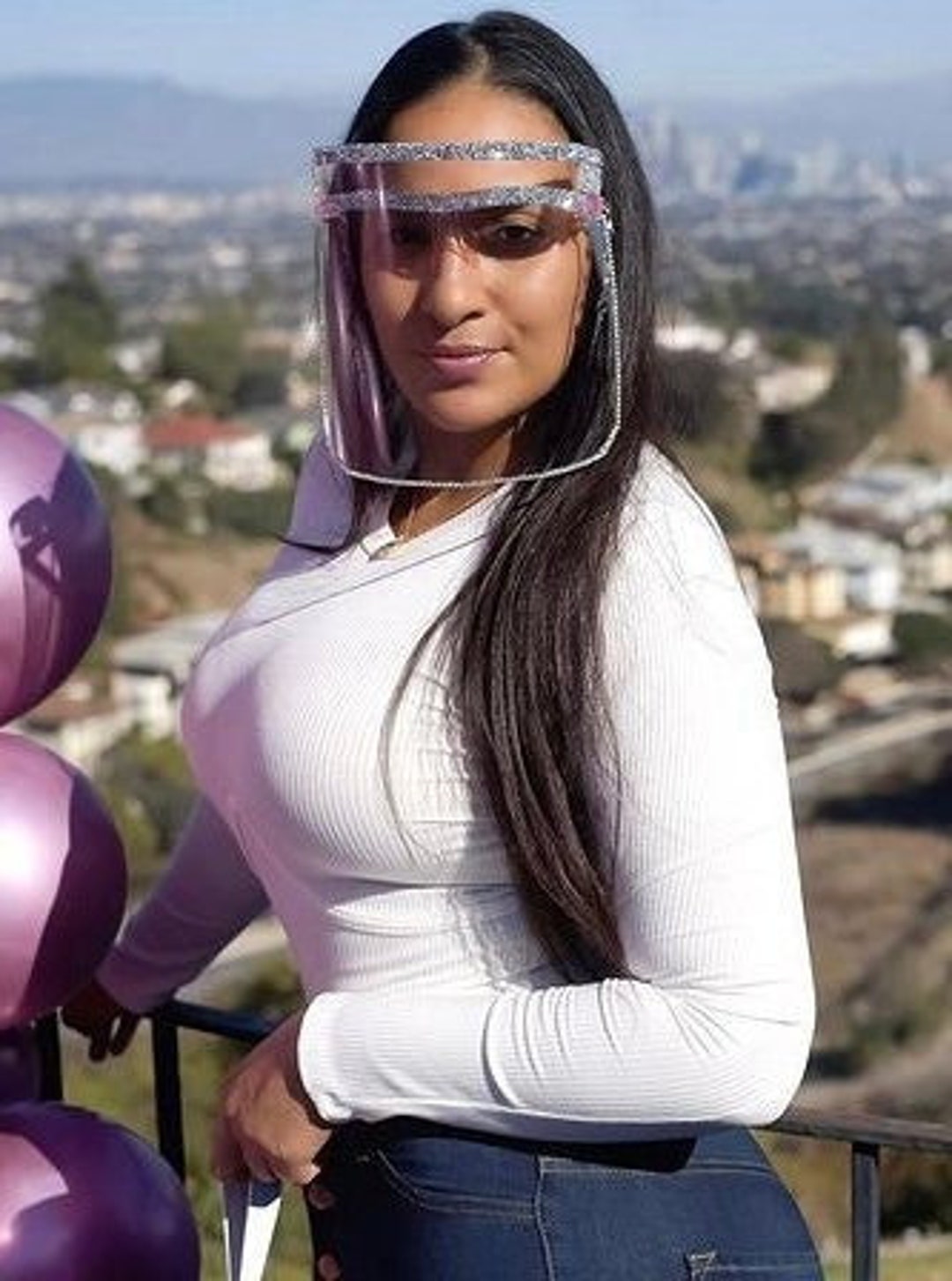 Custom Face Shield | Add Your Name | Lens Free Glasses | Clear Anti-fog ...