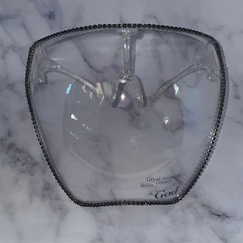 Bling Face Shield for Women - Etsy