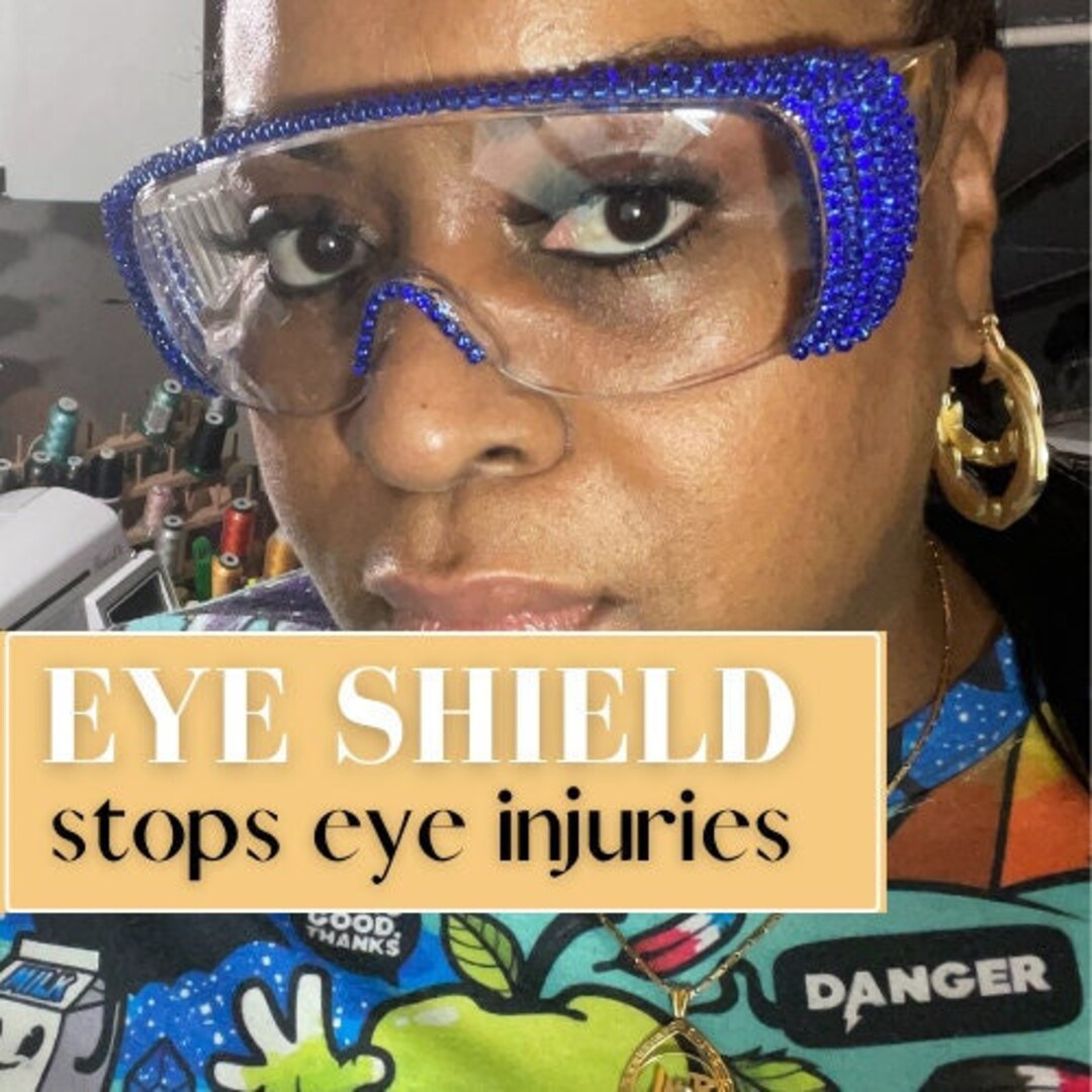 Pretty Royal Blue Eye Goggles Royal Blue Custom Eye Shield - Etsy