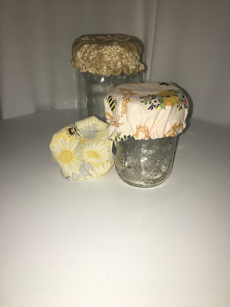 Glass Cover Set of 3 | Washable/reusable Drink Covers | for Mason Jars ...