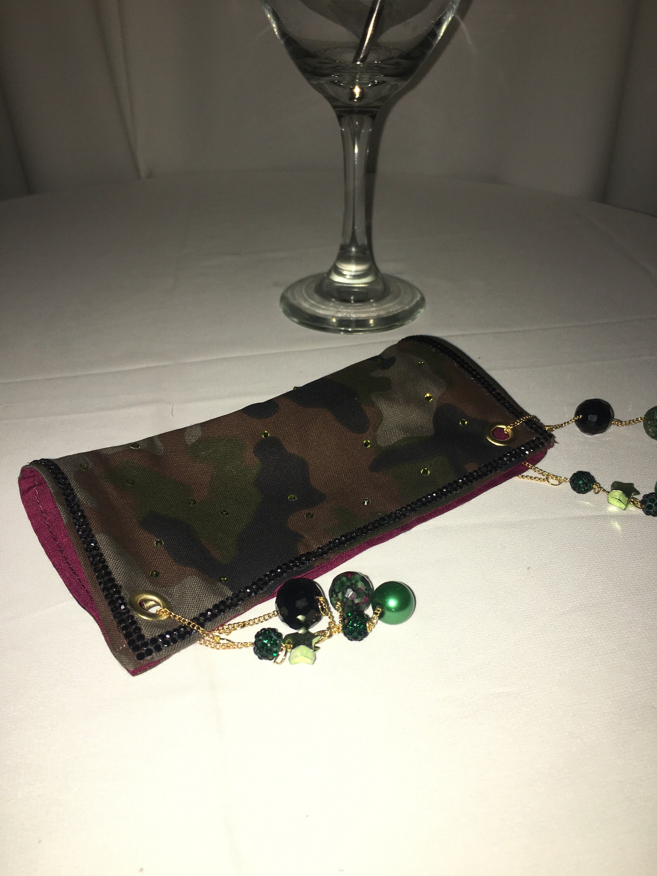 Camouflaged Cup Cover With Bling | Reusable Drink Protector | Spike ...