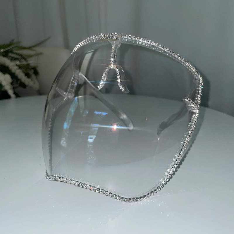 Bling Face Shield for Women - Etsy