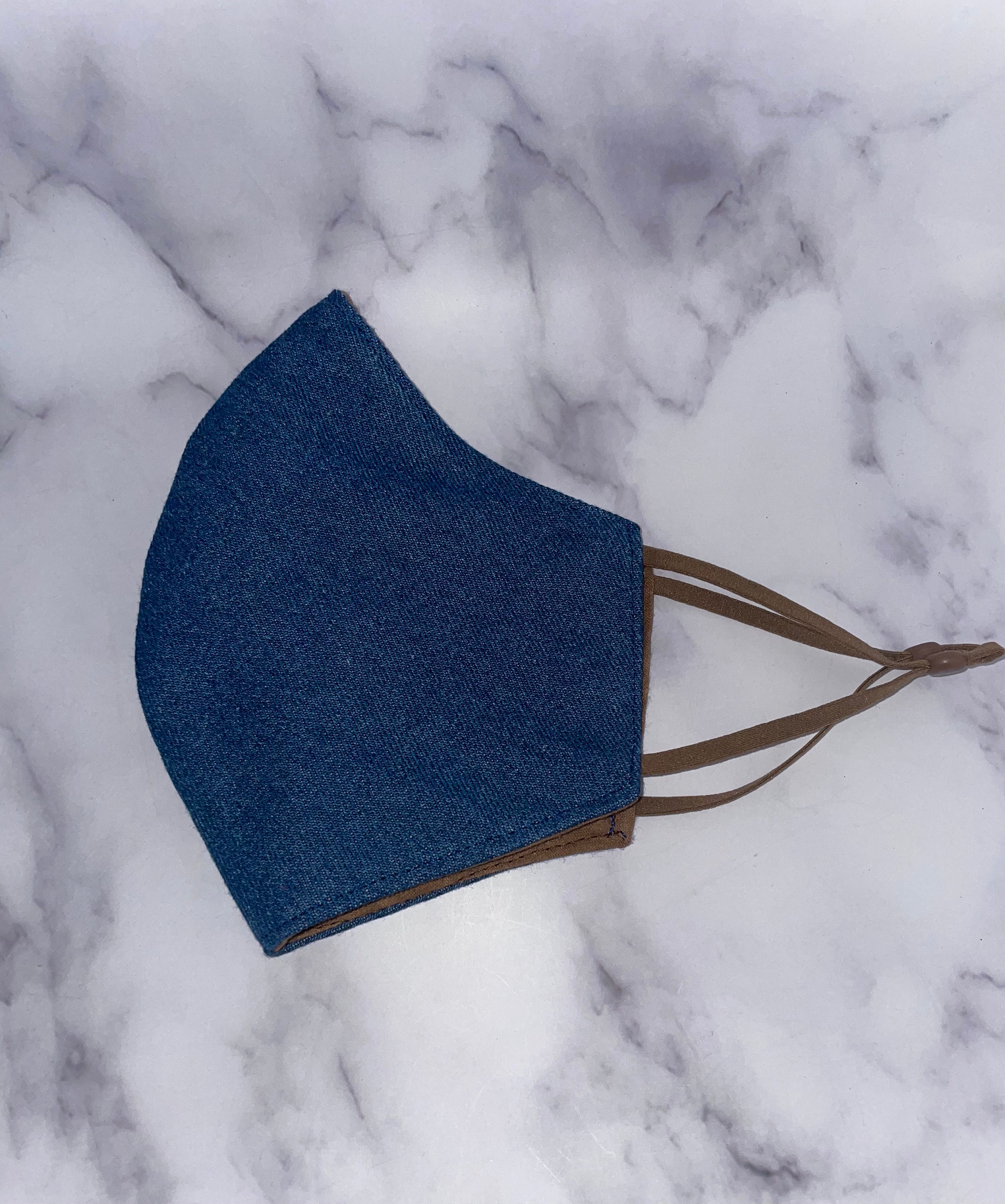 Denim Blue Jean Face Mask Adjustable Unisex Double - Etsy