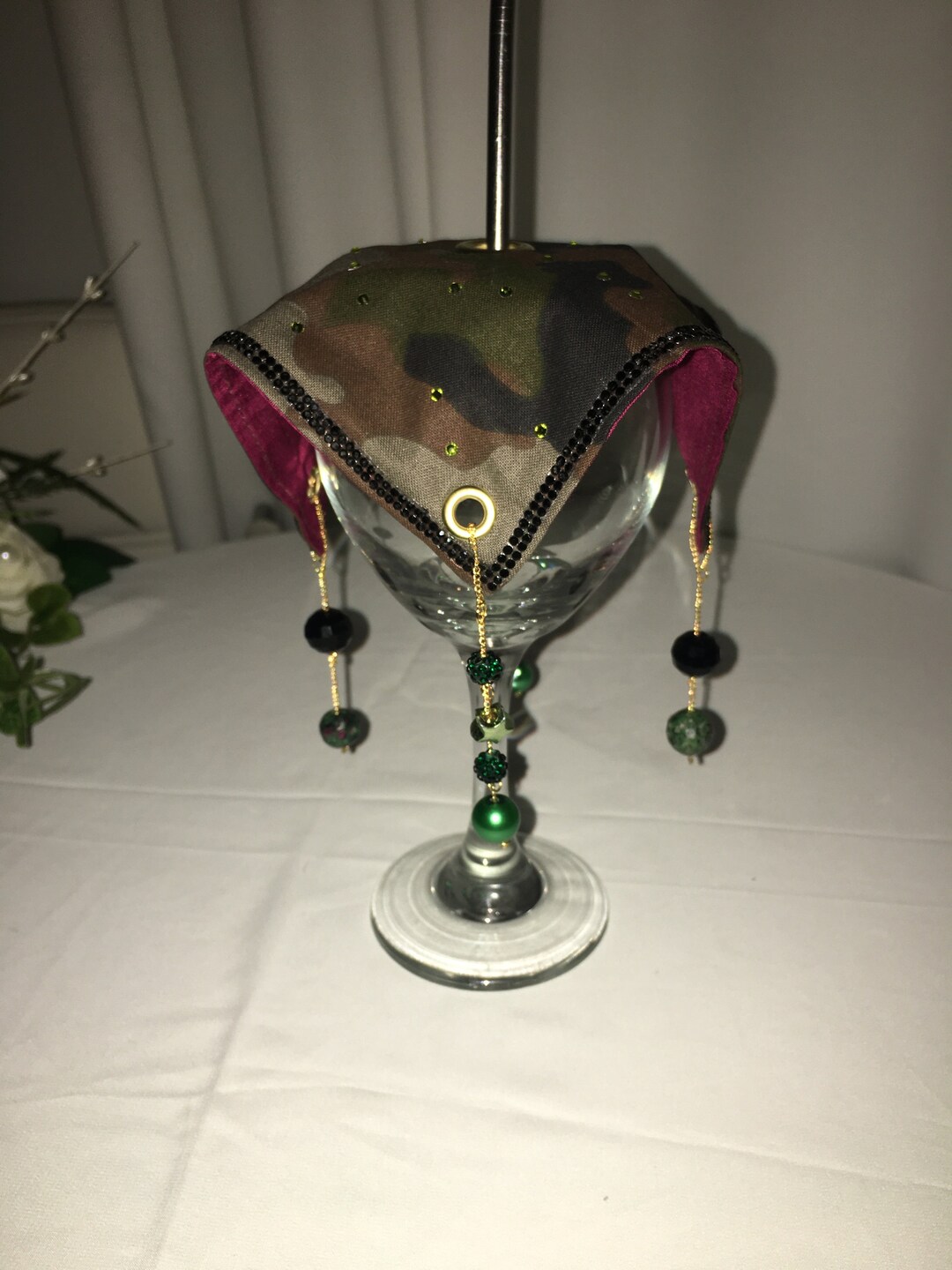 Camouflaged Cup Cover With Bling | Reusable Drink Protector | Spike ...