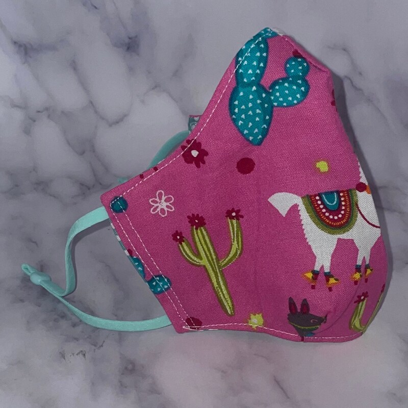 Llama Face Mask - Etsy