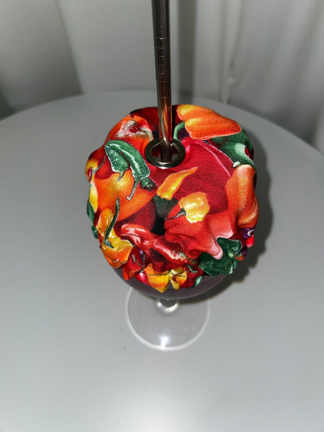 Chili Pepper Print Cup Cover for Beverages | Fitted Style | Anti ...