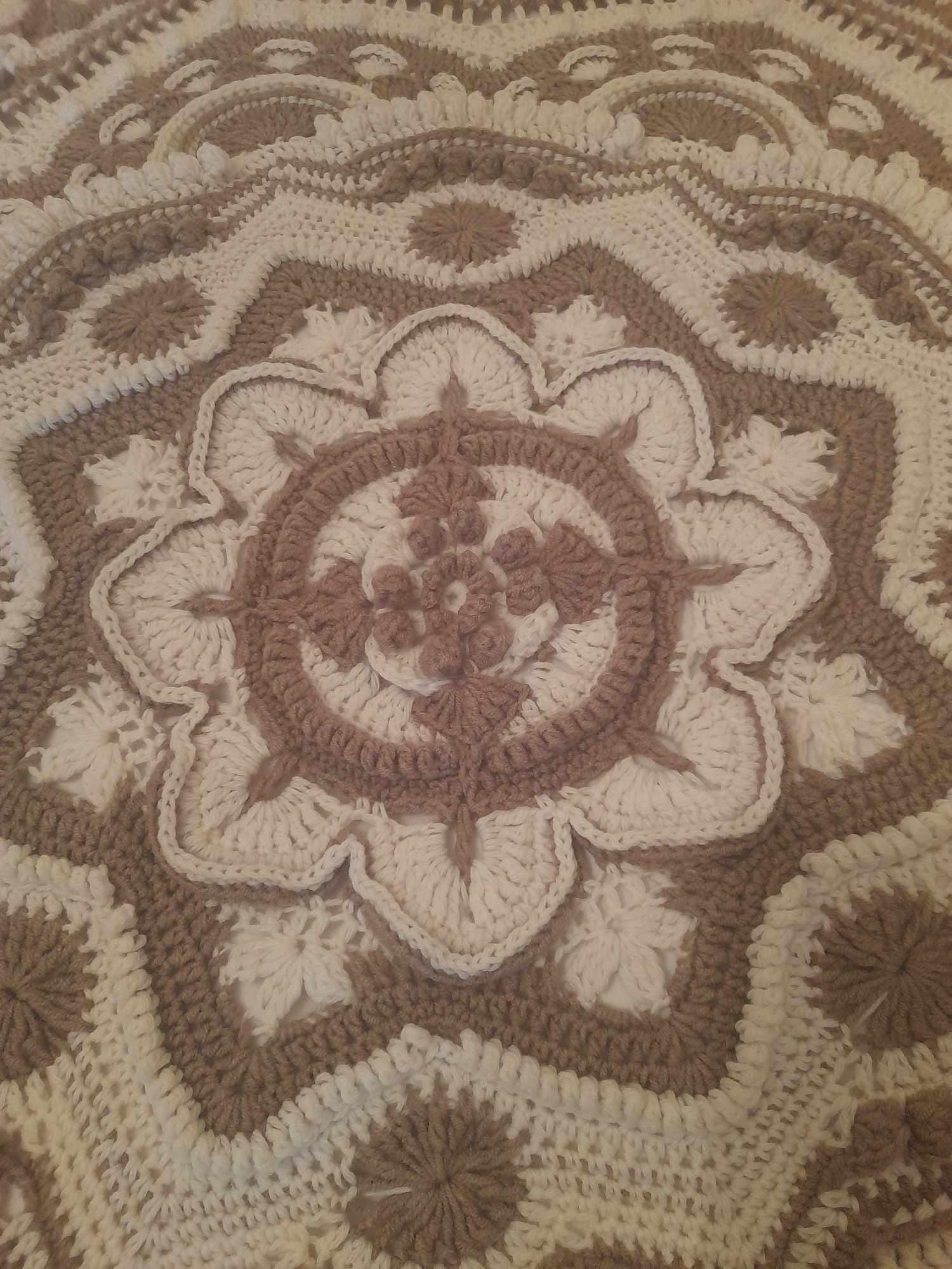 Crochet Mandala Throw/blanket - Etsy