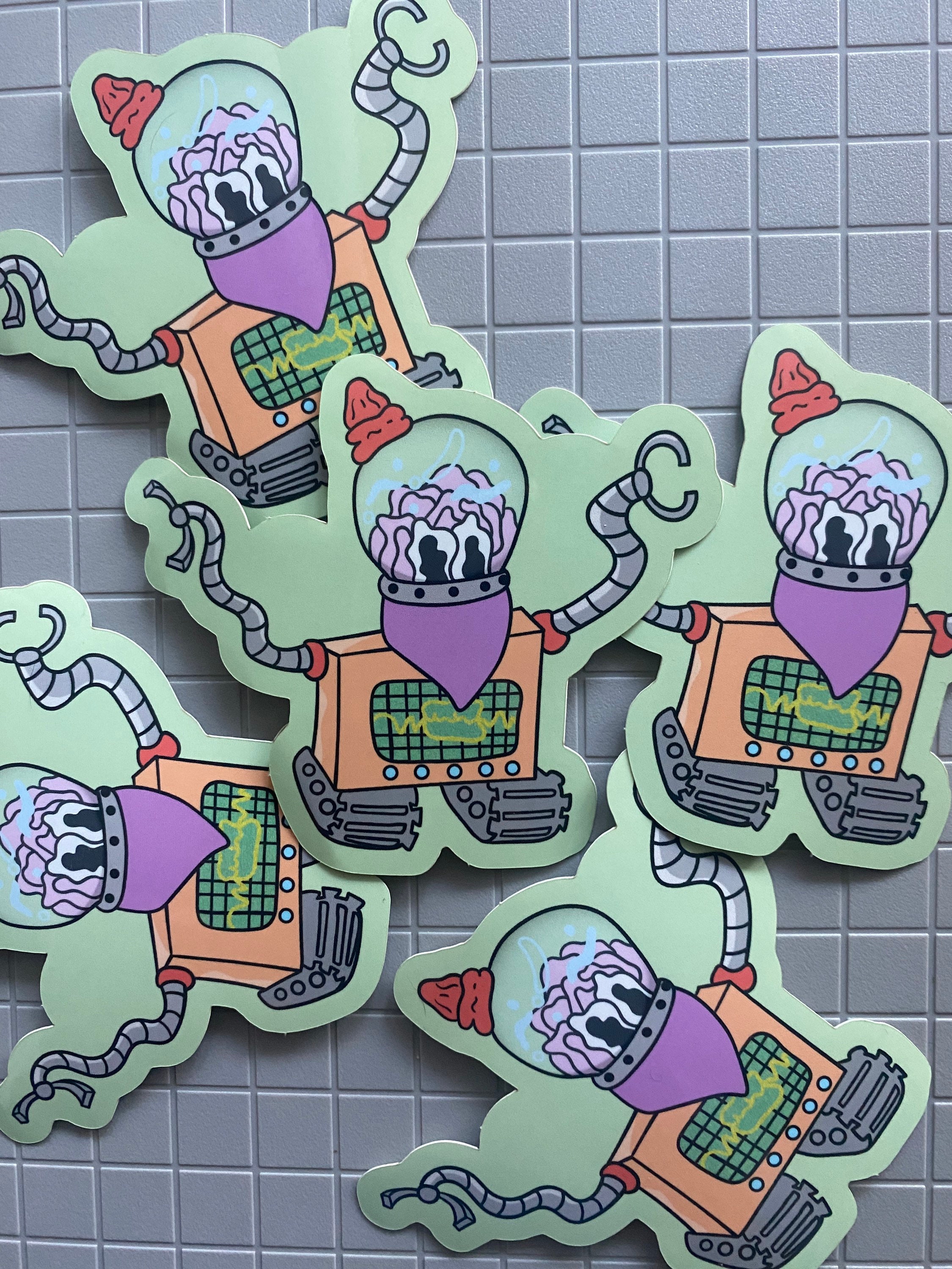 Robo Brain - Etsy