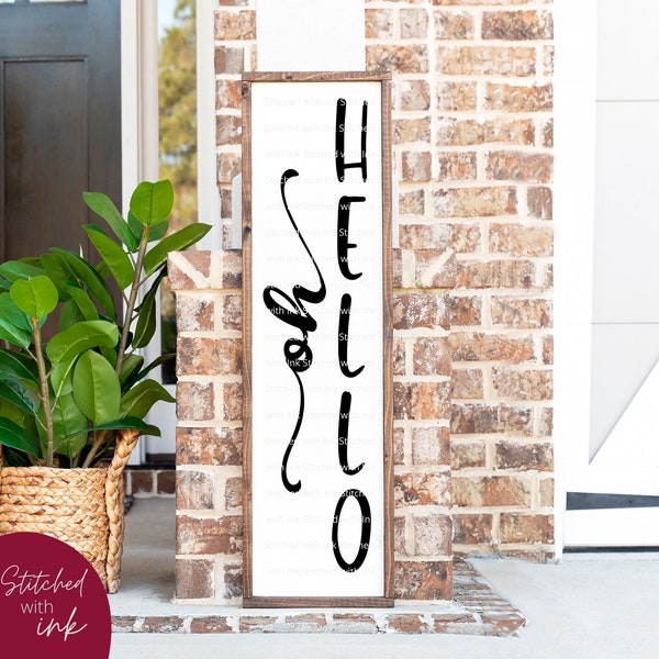 Vertical Sign - Etsy