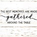 Gather Svg, Gather Sign Svg, Gather Around the Table Sign, Kitchen Svg ...