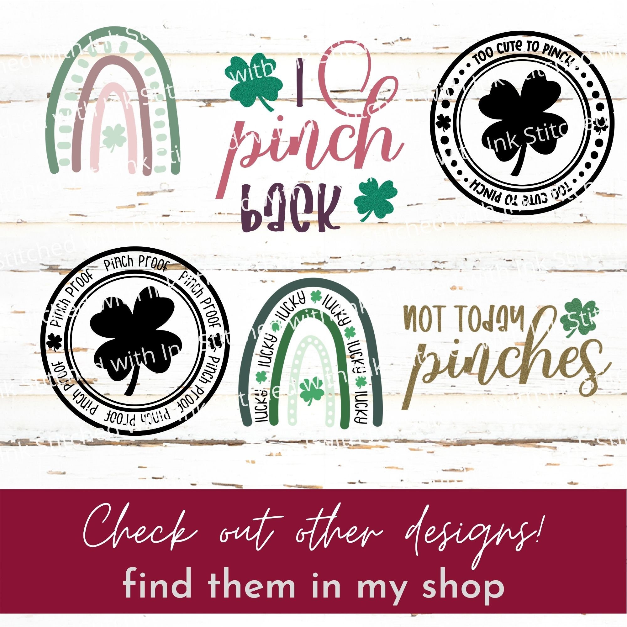 Too Cute to Pinch SVG St Patricks Svg Kids St Patricks Day | Etsy