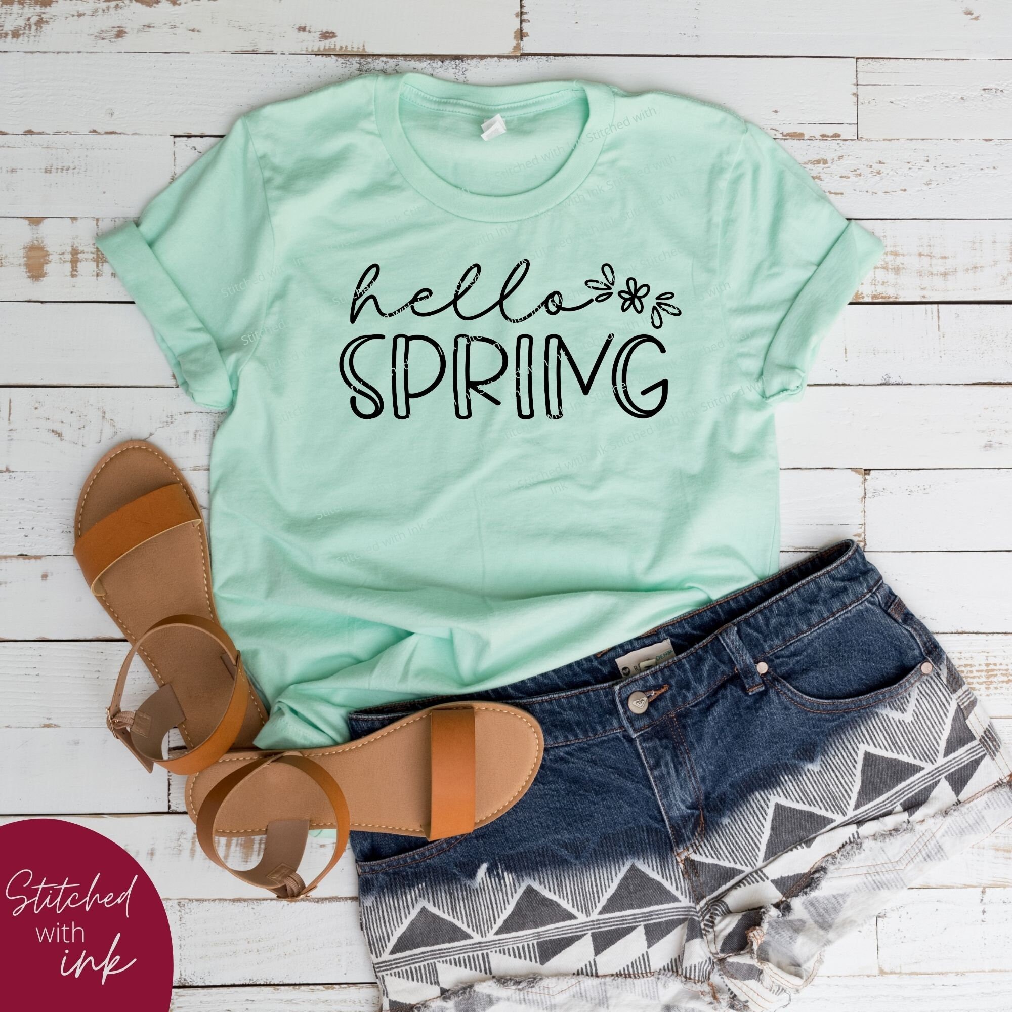 Hello Spring Svg Spring Svg Garden Svg Spring Svg Bundle - Etsy