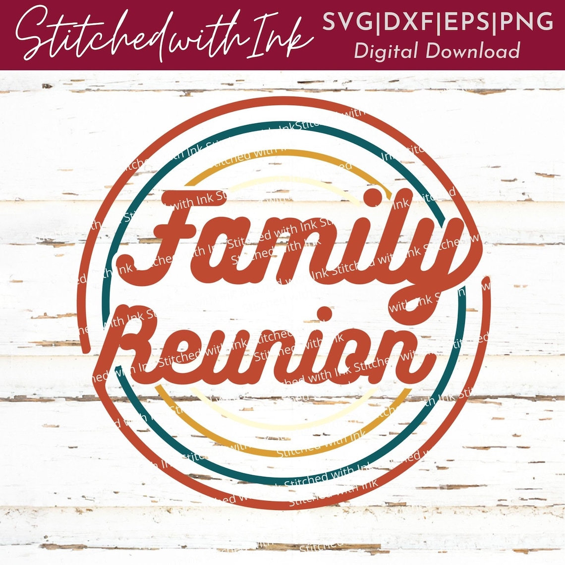 Family Reunion SVG Family Reunion Shirt SVG Retro Svg - Etsy