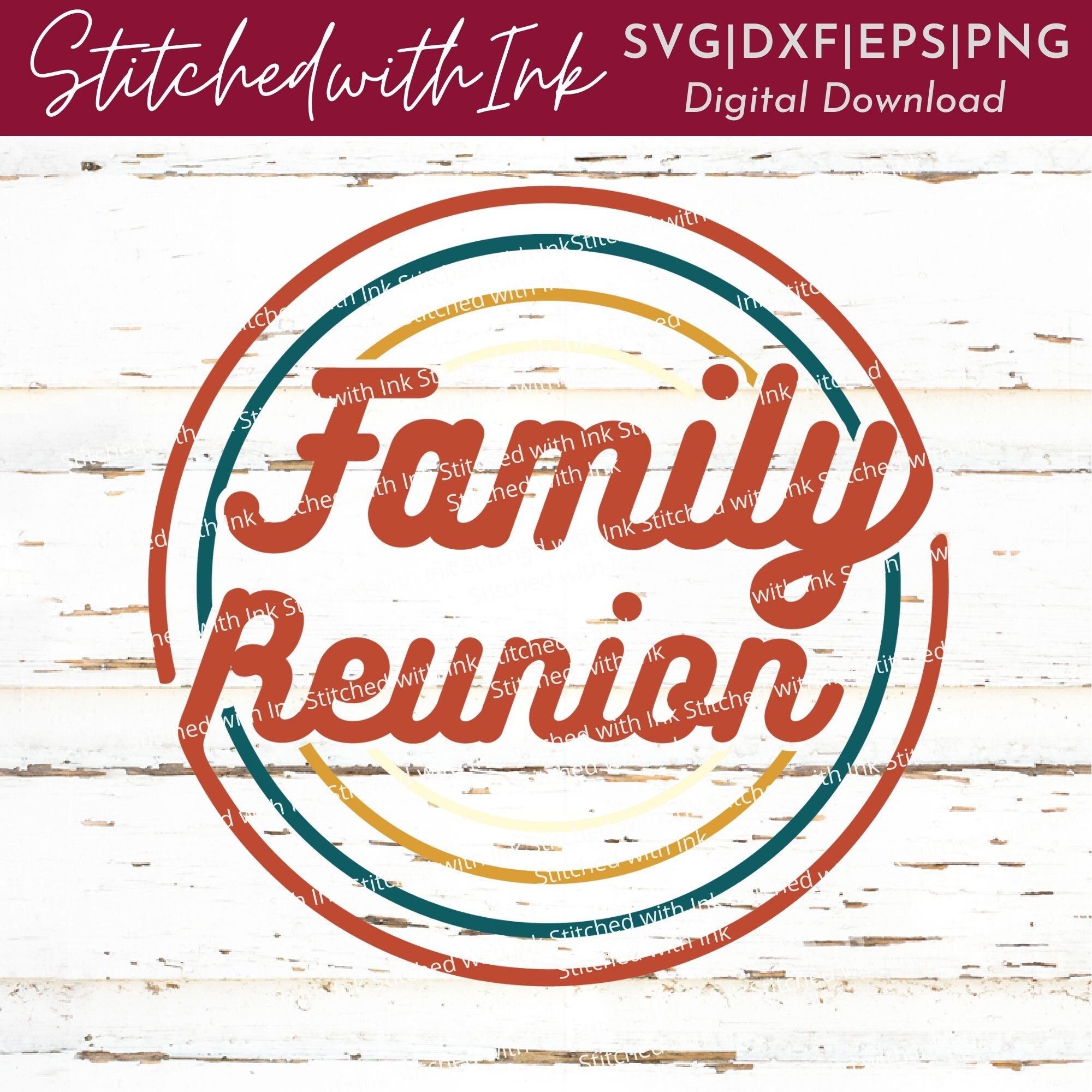 Family Reunion Logo Vector
