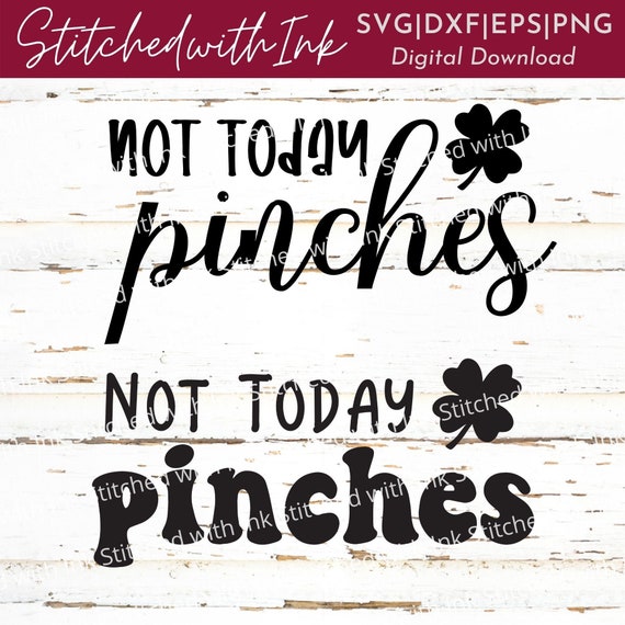 St Patricks Day Couple Svg Not Today Pinches SVG St Patricks | Etsy