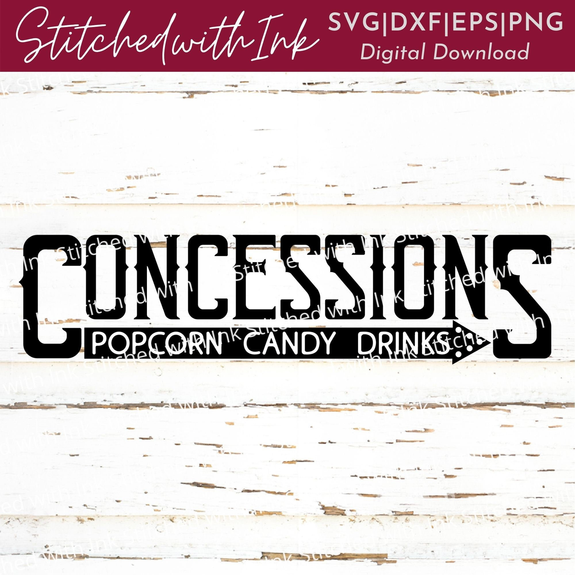 Movie Theater Concession Stand Line