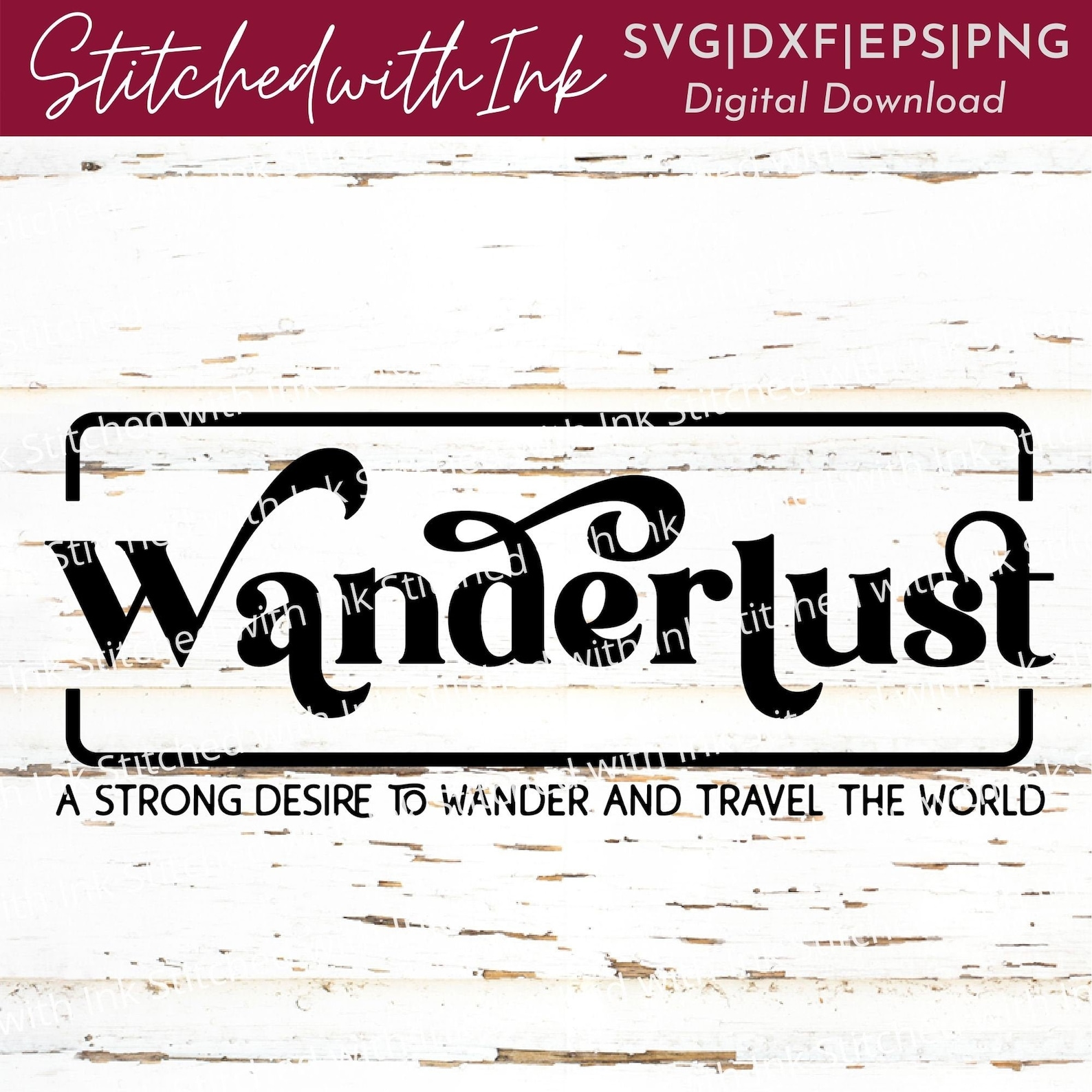 Wanderlust Svg, Travel SVG, Wanderlust Definition Svg, Adventure Svg ...