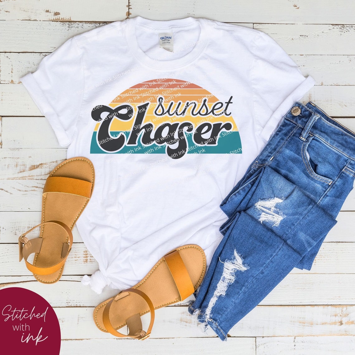 Sunset Chaser PNG Sunset Svg Retro Sunset Svg Sunset Chaser - Etsy