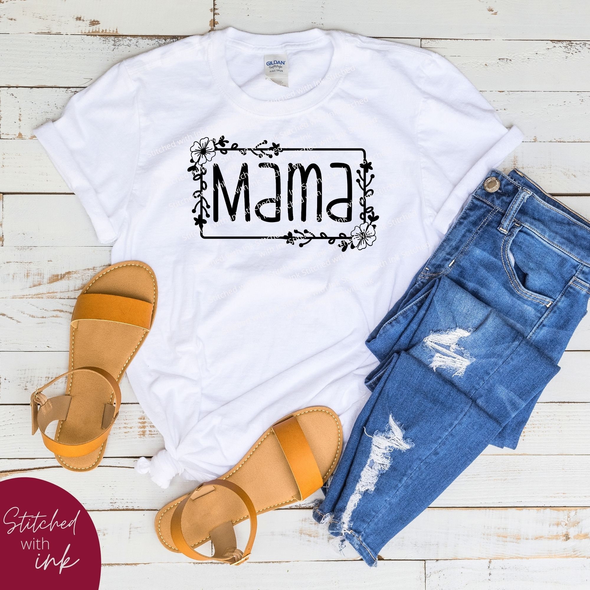 Mama Square Svg Mama Shirt Svg Mama Svg Mama Png Floral | Etsy