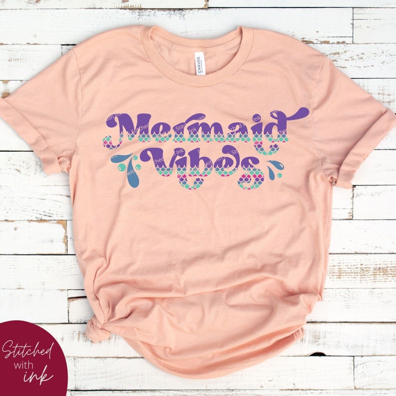 Mermaid Vibes Svg Mermaid SVG Mermaid Scales Svg Mermaid - Etsy