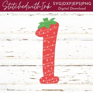 Berry First Birthday, Berry 1st Birthday, Strawberry Svg, Sweet One ...