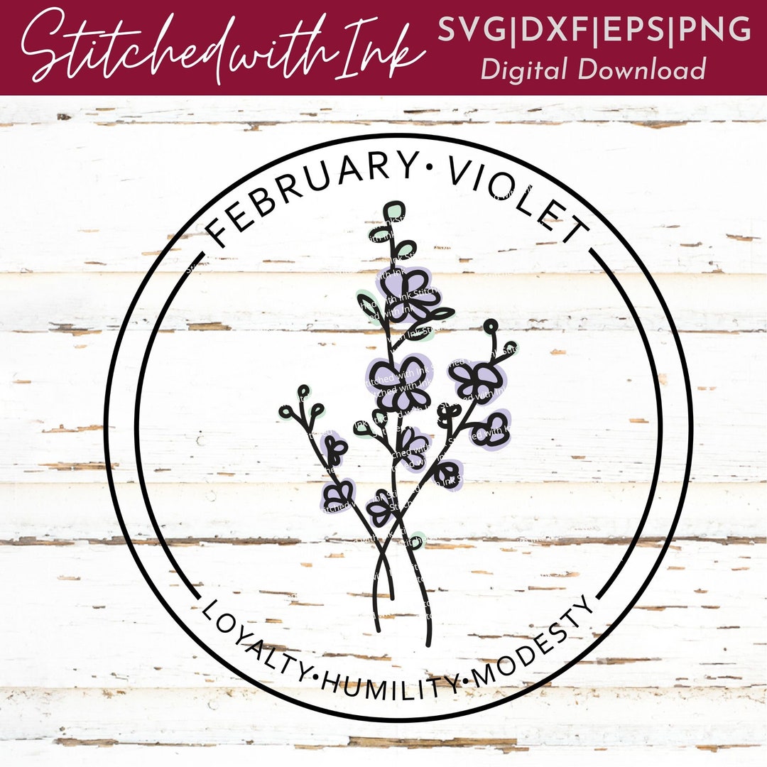 February Birth Month Flower, Violet Flower, Birth Month Flower Meaning ...