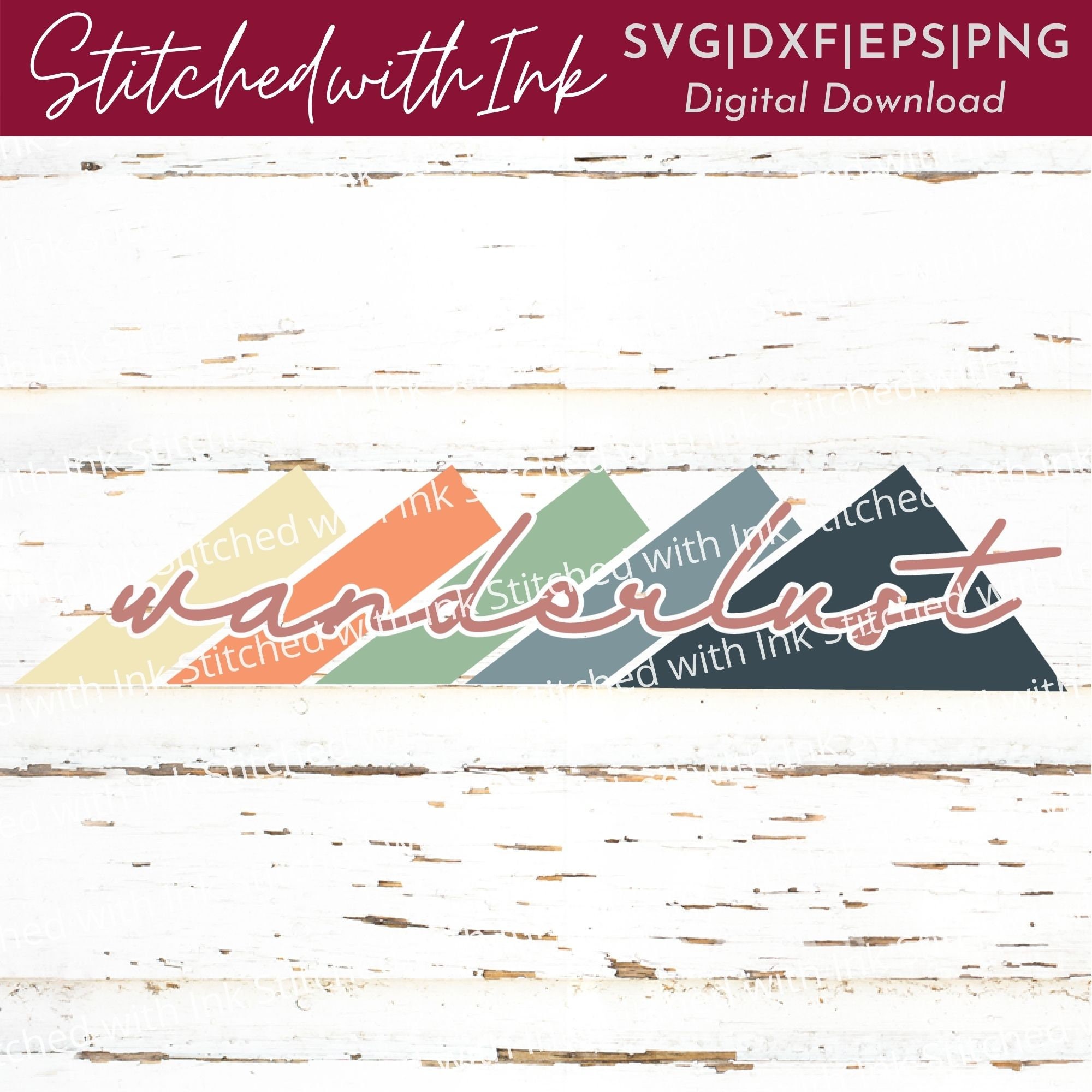 Wanderlust Svg Mountain SVG Adventure Svg Travel Svg - Etsy