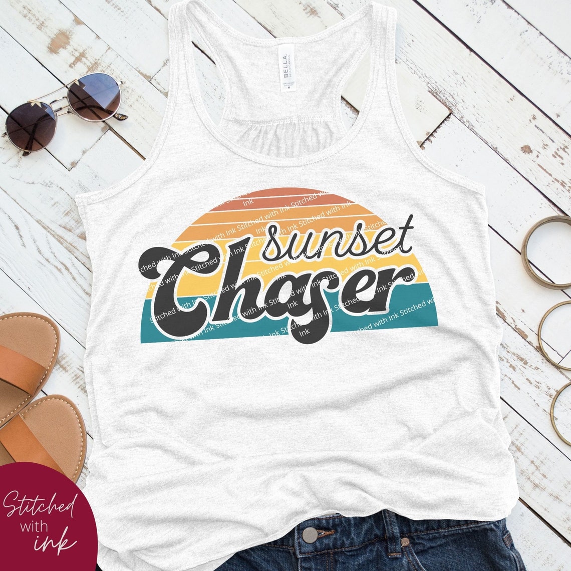 Sunset Chaser PNG, Sunset Svg, Retro Sunset Svg, Sunset Chaser SVG ...