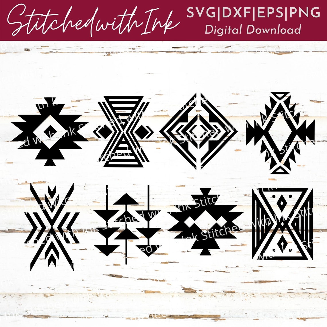 Tribal SVG Aztec PNG Arrow Svg Aztec Svg Glowforge Svg - Etsy