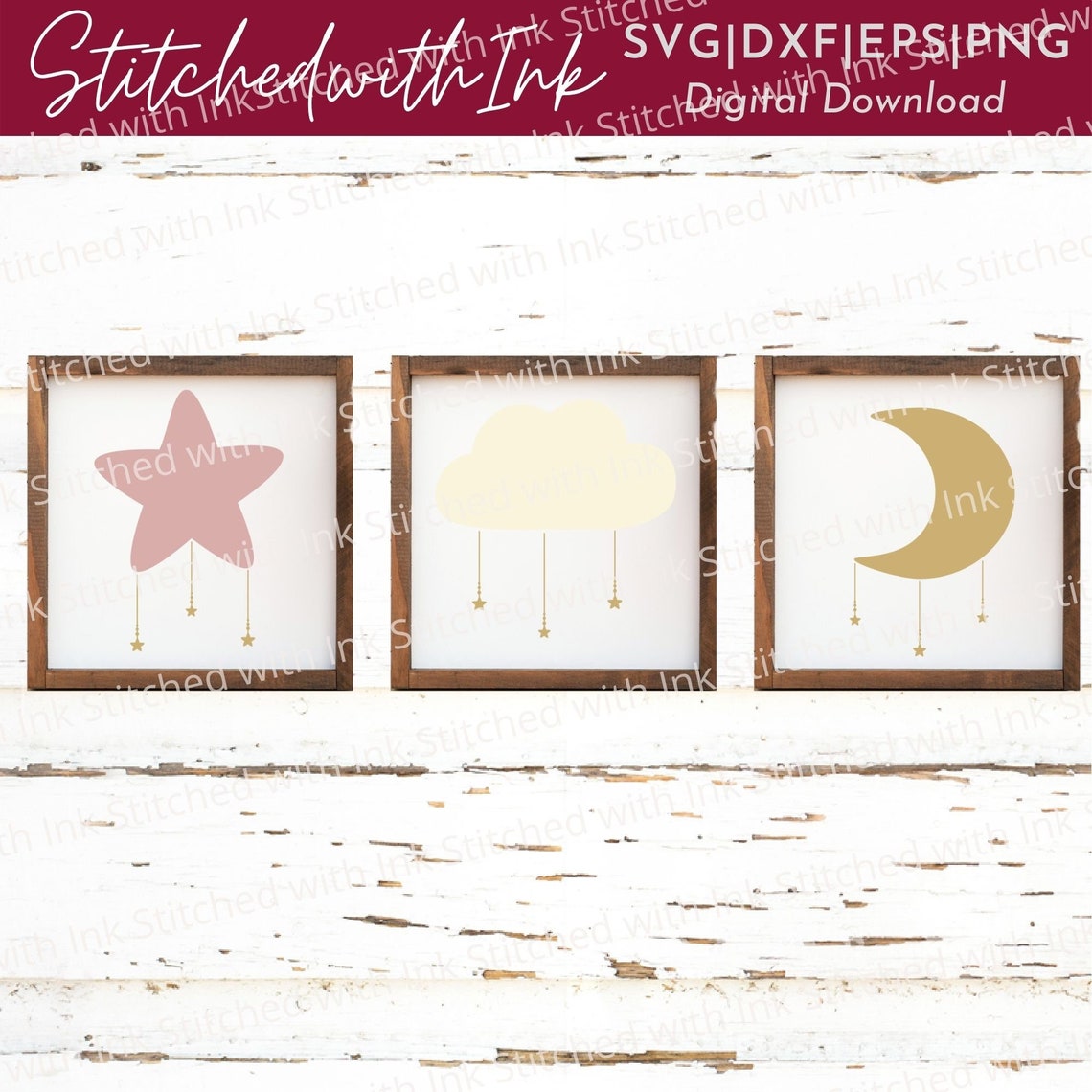 Nursery Sign Svg Gender Neutral Svg Nursery Wall Art Boho - Etsy