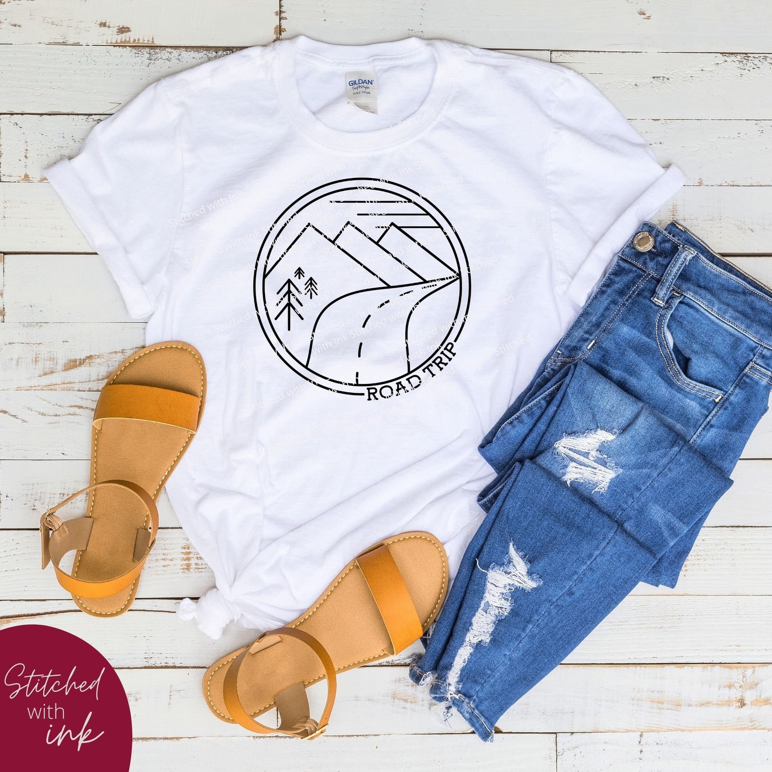 Road Trip Svg, Road Trip Png, Mountain Scene Svg, Adventure Svg, Road ...