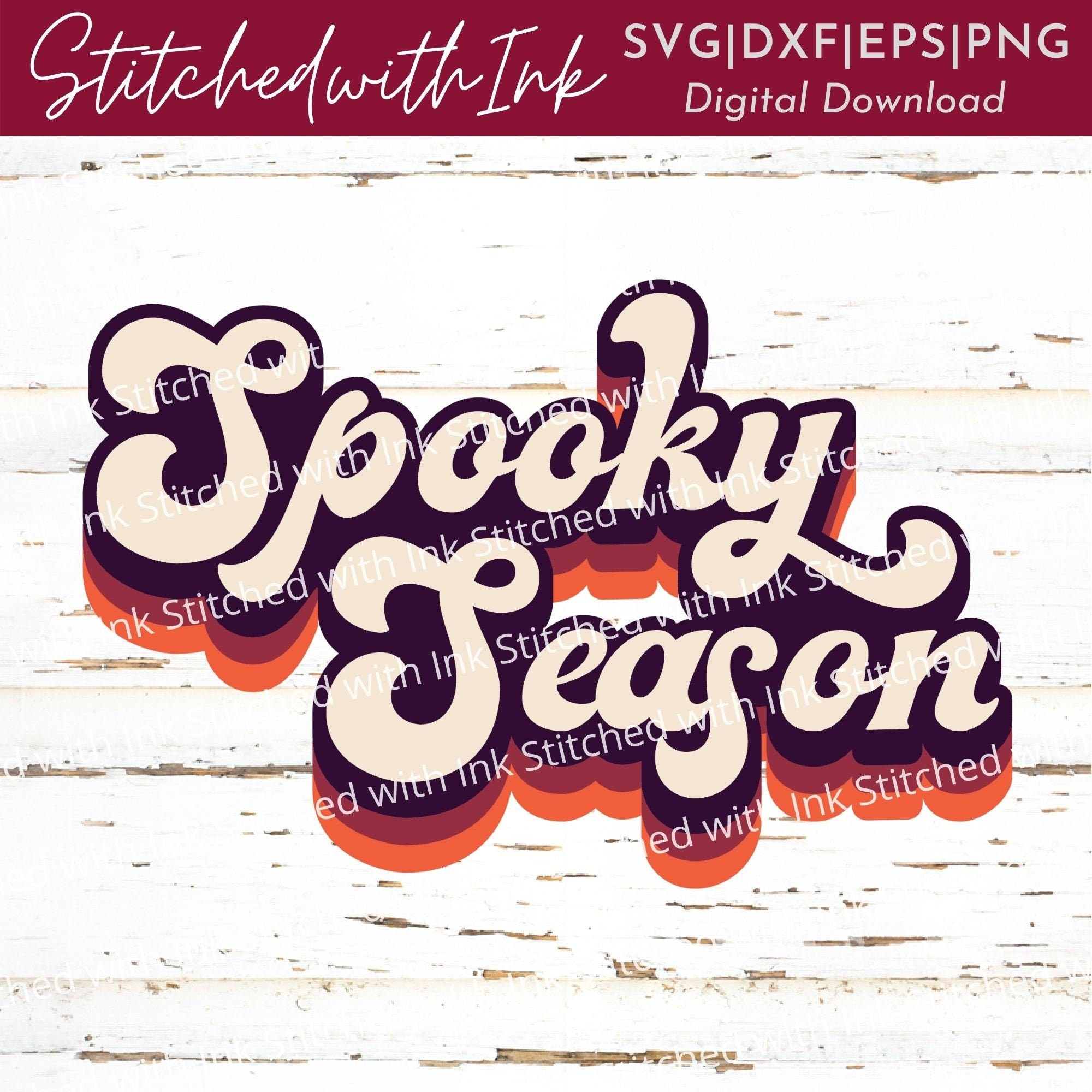 Spooky Season Svg Spooky Season Png Halloween Shirt Svg | Etsy