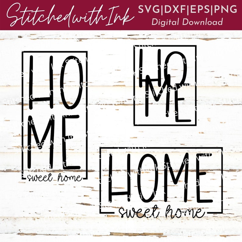 Home Sweet Home SVG Home Svg Bundle Doormat Svg Home - Etsy