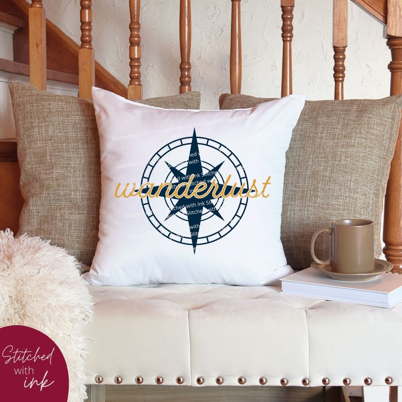 Wanderlust Svg Compass Svg Travel SVG Adventure Svg | Etsy