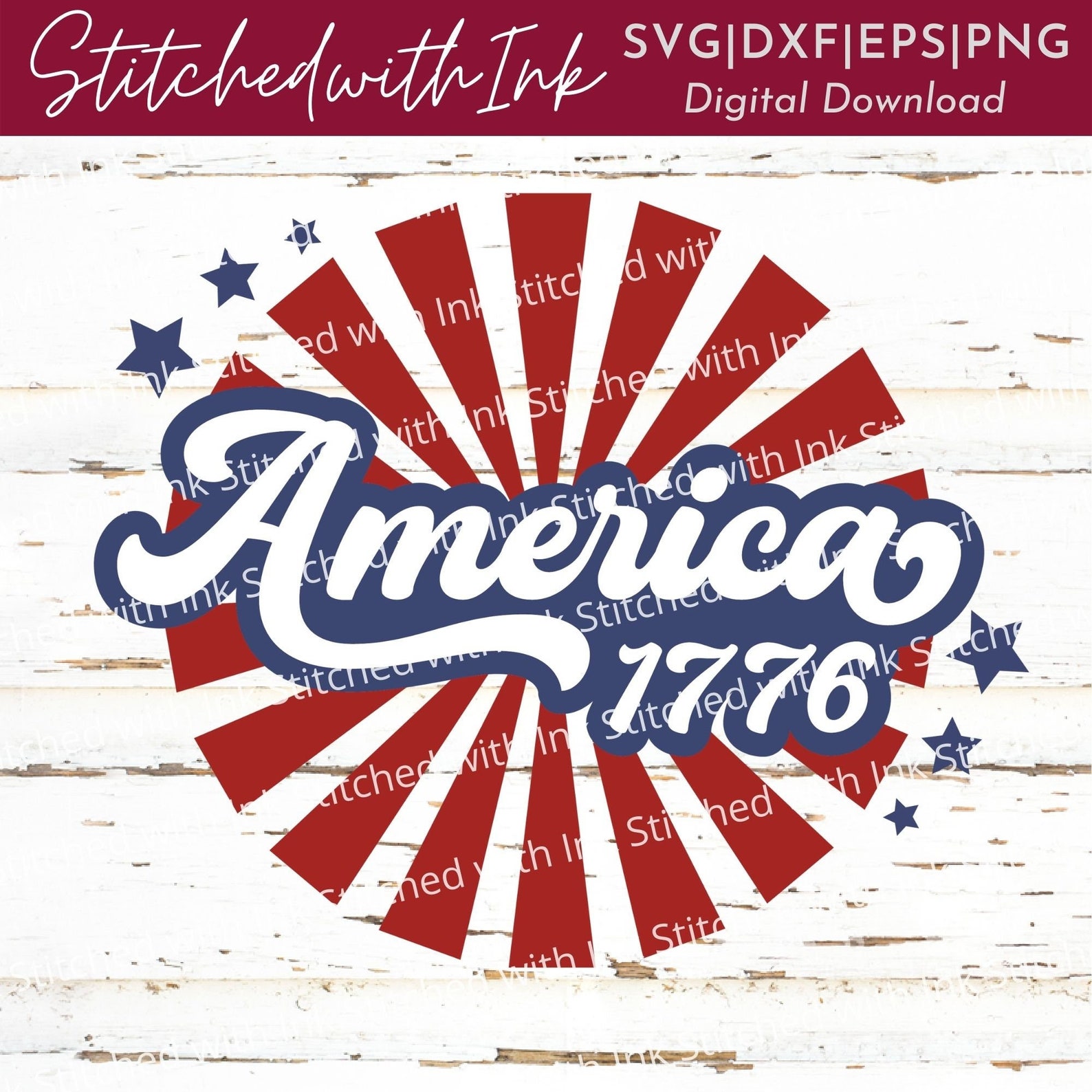 1776 Svg, American Svg, Retro Svg, Patriotic Svg, 4th of July Svg ...