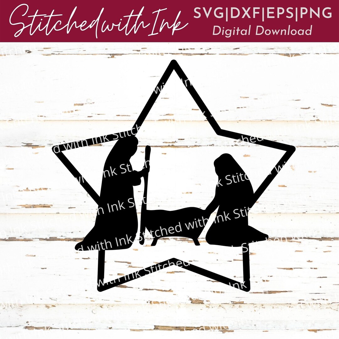 Nativity Svg Nativity Scene Svg Manger Svg Christmas - Etsy Singapore
