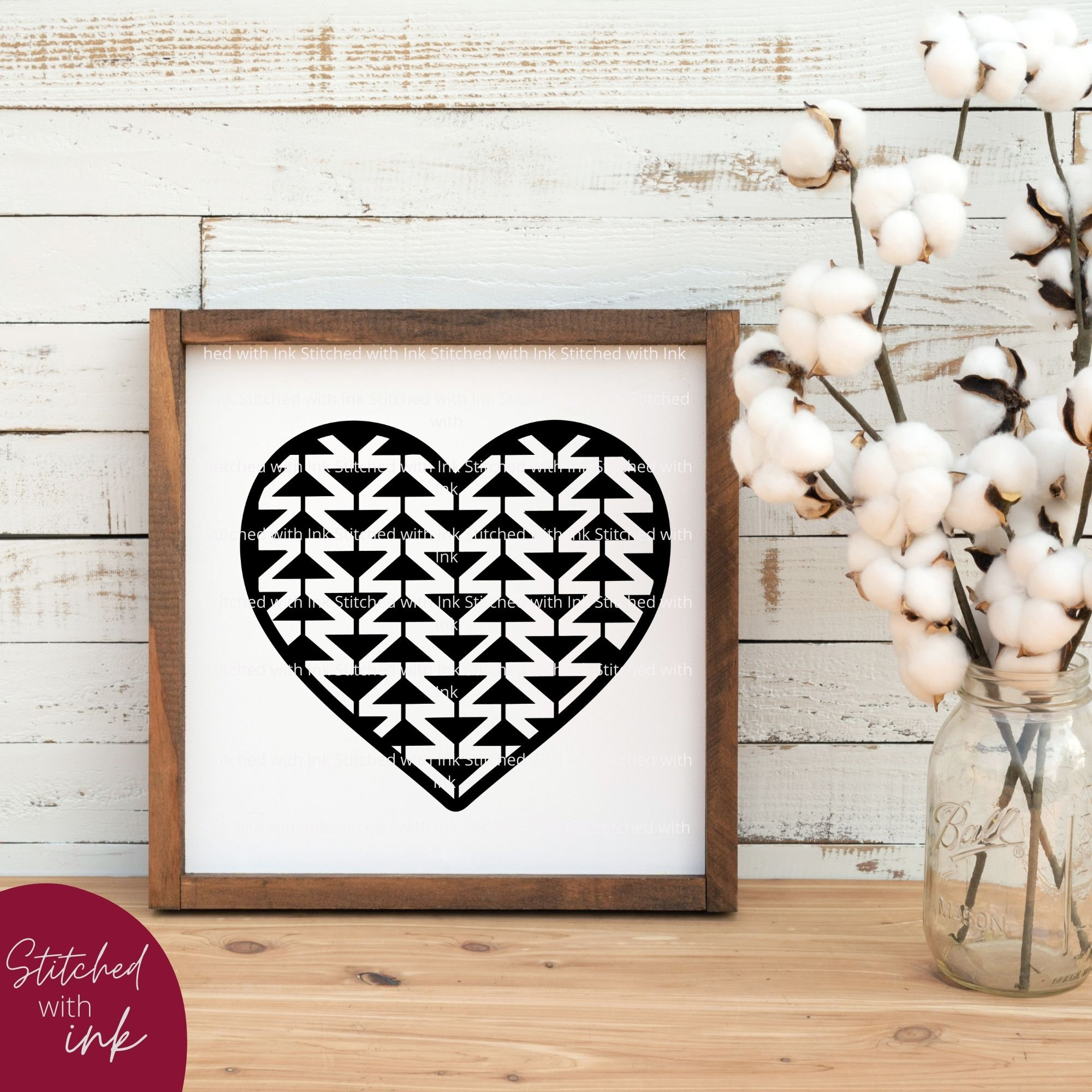 Tribal SVG, Aztec PNG, Heart Svg, Aztec Svg, Valentines Day Svg, Boho ...