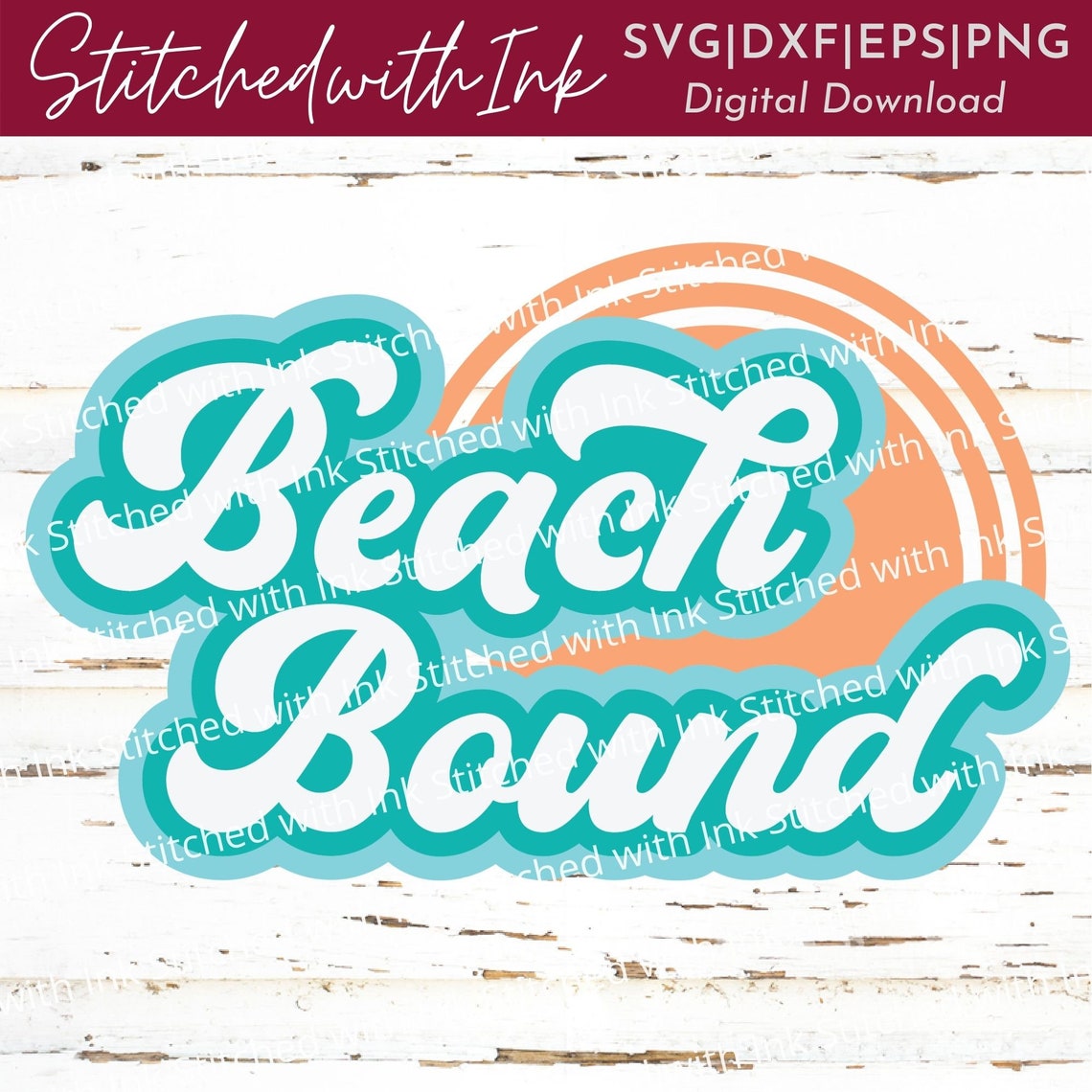Beach Bound Svg Beach Png Summer Svg Beach Svg Beach Bound | Etsy Hong Kong