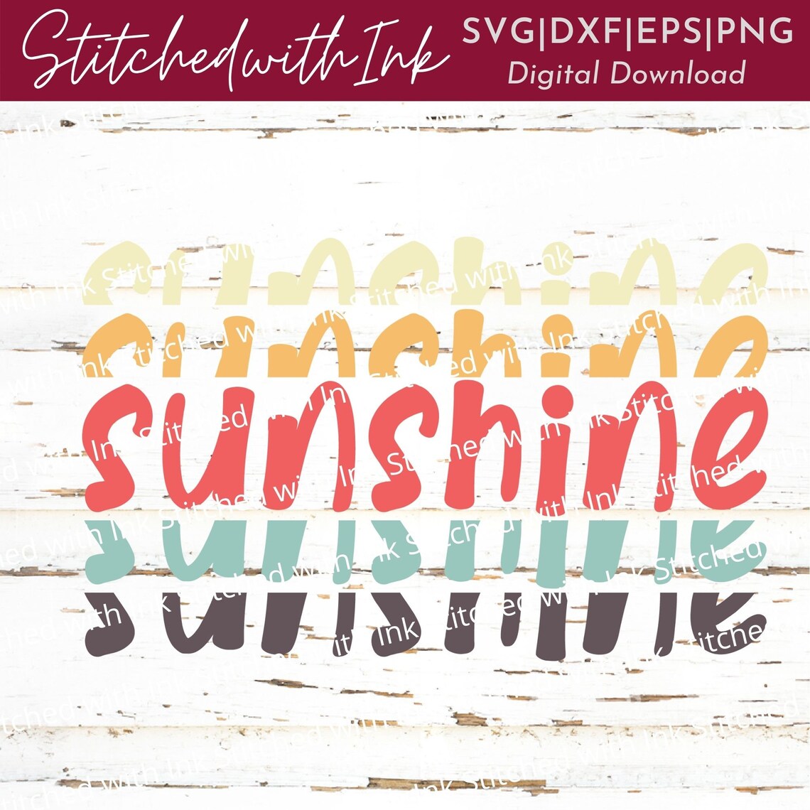 Sunshine Svg Split Letter Svg Sunshine Png Sunshine Cut - Etsy