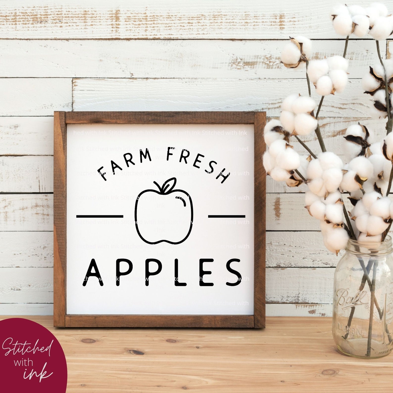 Farm Fresh Apples SVG Farm Fresh Sign Svg Farm Fresh SVG | Etsy