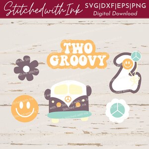 Two Groovy, Two Groovy Birthday Party, Groovy Theme Party, Groovy ...