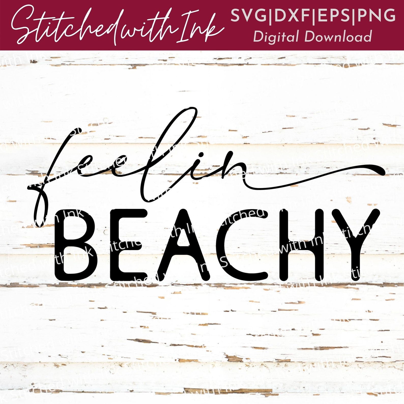 Feeling Beachy Svg, Beach Scene Svg, Beach Svg, Beachy Svg, Summer Svg ...