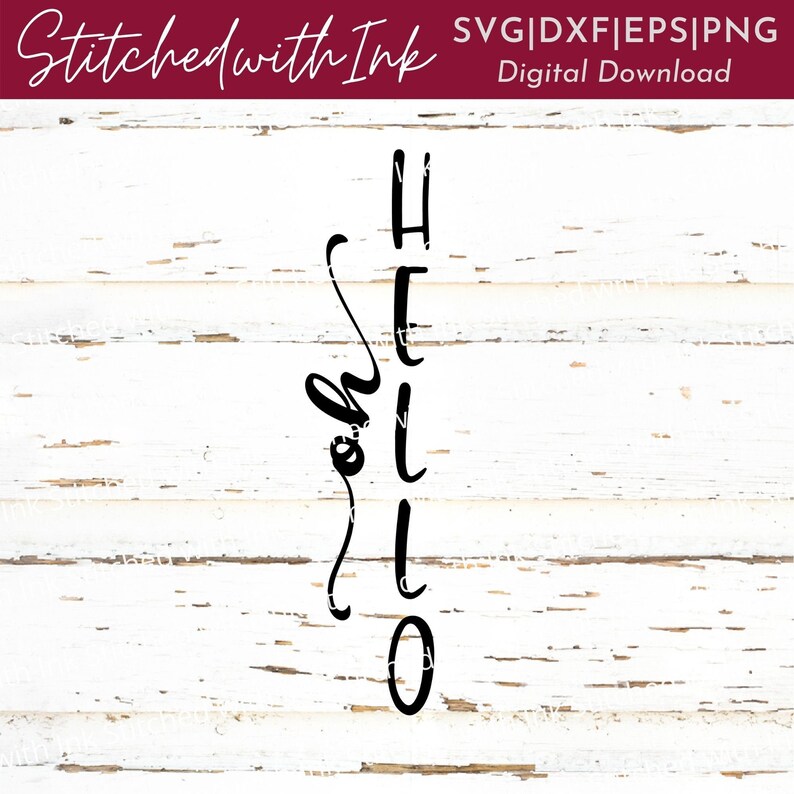 Oh Hello Svg Porch Sign Hello Svg Oh Hello Svg Welcome Etsy