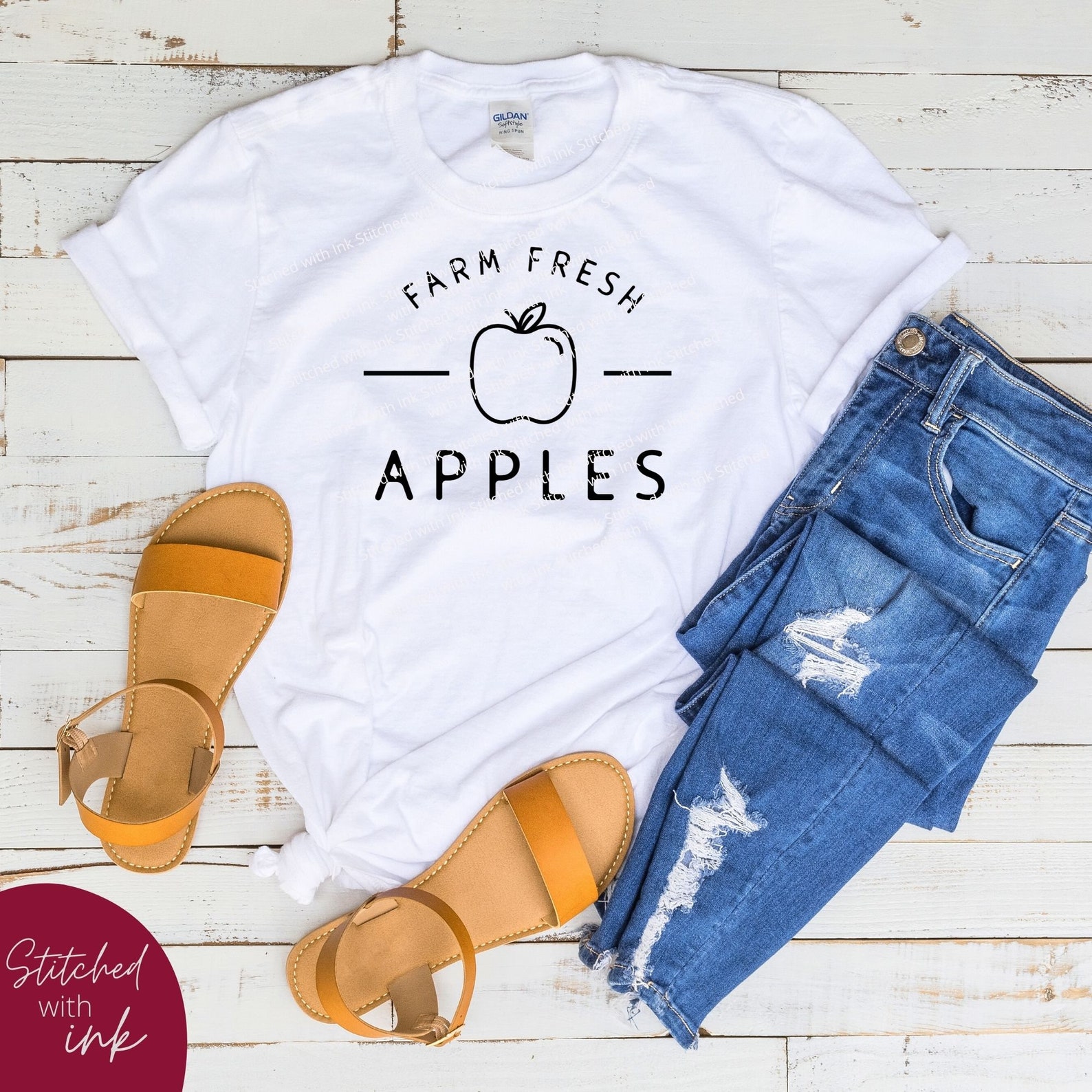 Farm Fresh Apples SVG Farm Fresh Sign Svg Farm Fresh SVG | Etsy
