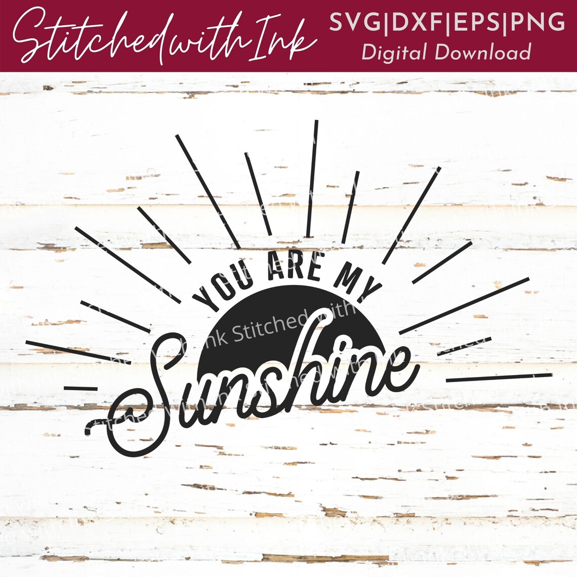 You Are My Sunshine SVG Sunset Svg Sunshine Svg Toddler - Etsy